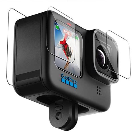 Gopro Hero11 Black ガラスフィルム 液晶 保護フィルム クリア ゴープロ ヒーロ11ブラック 透明 液晶プロテクター 高透過