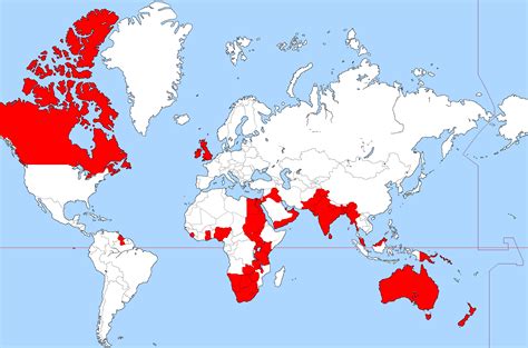 British Empire Map Peak