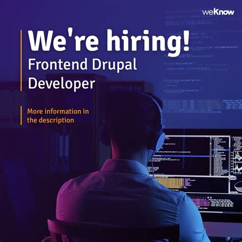 Weknow Inc On Linkedin Drupal Remote Job