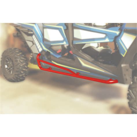 Nerf Bars Moose Acier Rouge Ssv Rzr 900 2015 18 1000 2015 19 Et Turbo