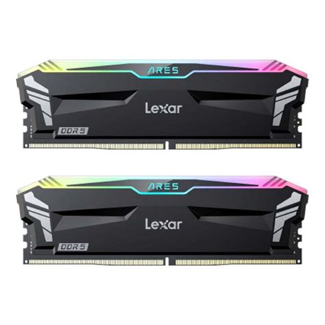 32gb 16gbx2 Ddr5 6000mhz Ram หน่วยความจำ Lexar Ares Rgb Ddr5 Amd