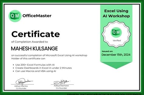 Mahesh Kulsange On Linkedin Excel Microsoftexcel Ai Automation