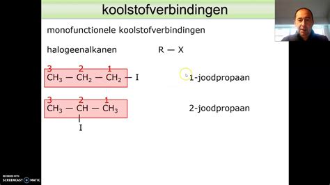 05 Koolstofverbindingen 05 Halogeenalkanen Alcoholen YouTube