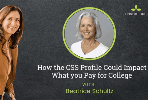 College Application Season The CSS Profile Westface College Planning