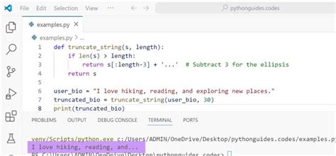 How To Truncate A String To A Specific Length In Python