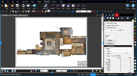 Measure And Scale PDF Floor Plans Using Bluebeam Veriscian