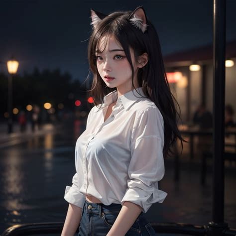 cat girl hot 🔥 tensor art