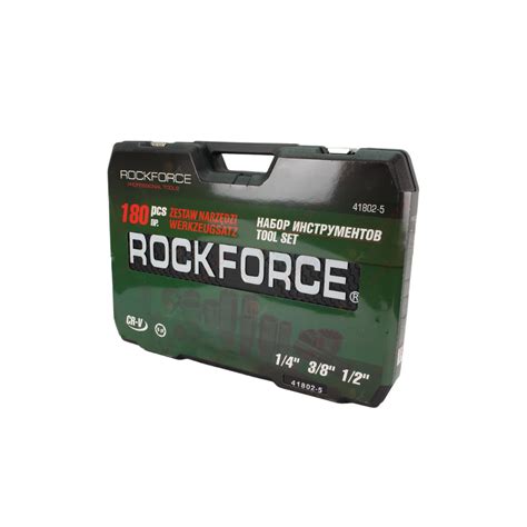 Набор инструментов 180 пр. Rock Force RF-41802-5 купить в рассрочку в ...