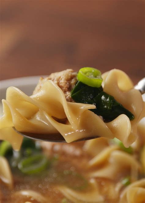 Best Ginger Pork Noodle Soup Recipe Delish