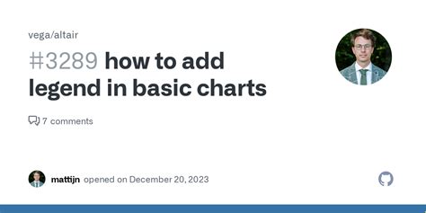 How To Add Legend In Basic Charts Issue Vega Altair Github