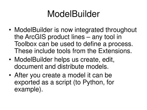 Ppt Modelbuilder At Arcgis 9 2 Powerpoint Presentation Free Download Id 218073