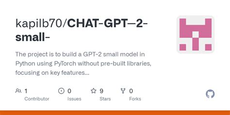 github kapilb70 chat gpt 2 small the project is to build a gpt 2
