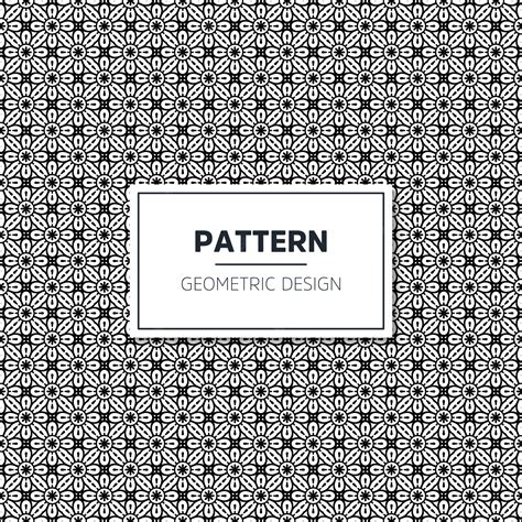 Premium Vector Seamless Geometric Black And White Pattern
