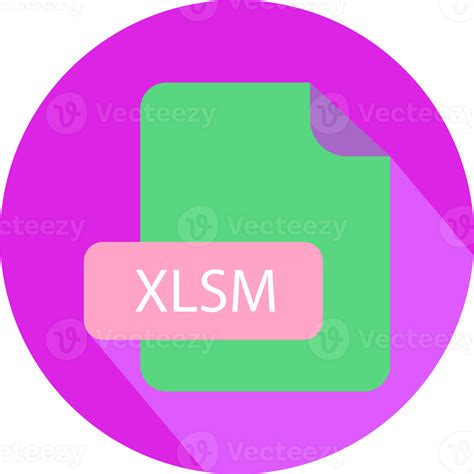 Modern Xlsm File Icon Fill Rounded Corners Bold Outline 57325830 Png