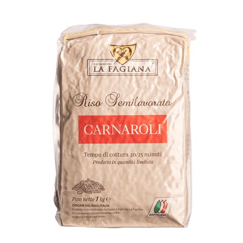 Acquista Riso Carnaroli Classico Semilavorato La Fagiana