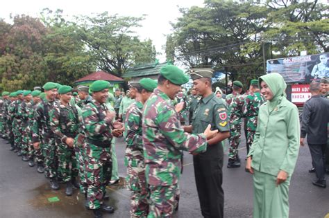 Kodim 1421 Pangkep Rem 141 Tp Dam XIV Hsn Melaksanakan Pelantikan