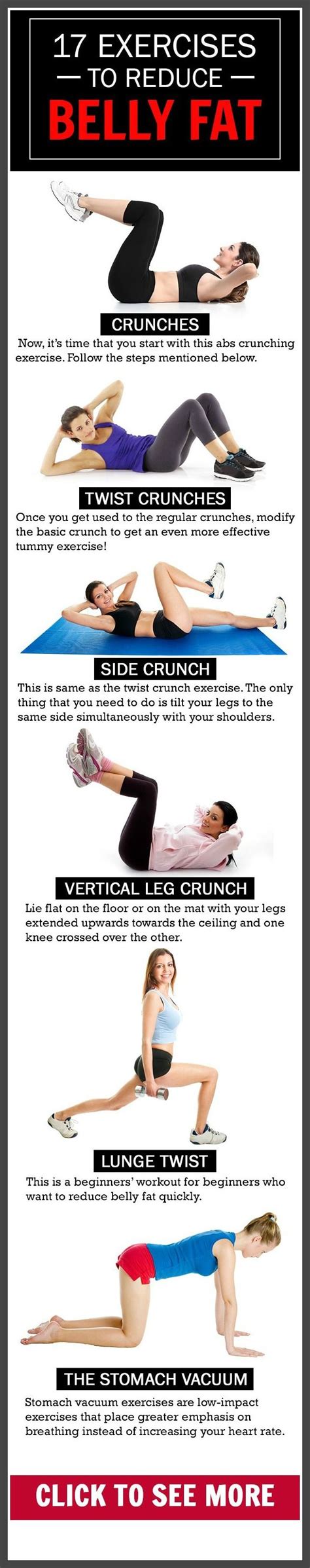 Exercises For Reducing Belly Fat