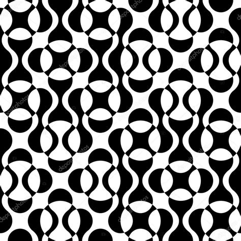 Seamless Curved Shape Pattern Stock Vector By ©maxkrasnov 115746246