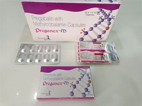 Preganex M Pregabalin Mecobalamin Capsule At ₹ 34 90 Strip In Guntur Id 2855700685191