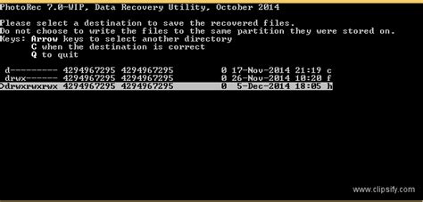how to recover deleted files using photorec clipsify