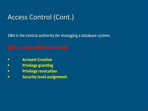 Database Security And Privacy Pptx Databases Computer Software And Applications