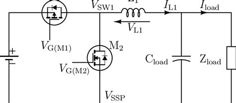 Synchronous Buck Converter Schematic Download Scientific Diagram