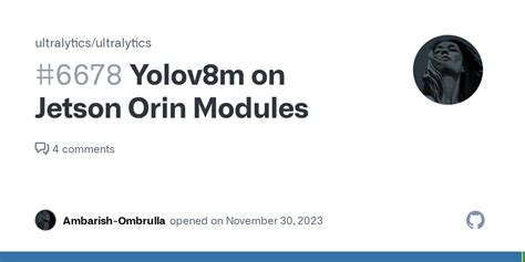 Yolov8m On Jetson Orin Modules · Issue 6678 · Ultralyticsultralytics