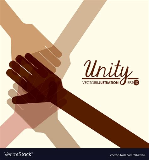 Unity People Royalty Free Vector Image Vectorstock