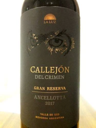 Finca La Luz Callejón del Crimen Gran Reserva Ancellotta Vivino US