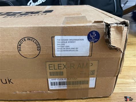 Rega Elex R Integrated Amplifier Mm Phono Stage Wsolaris Remote Photo 5182991 Us Audio Mart