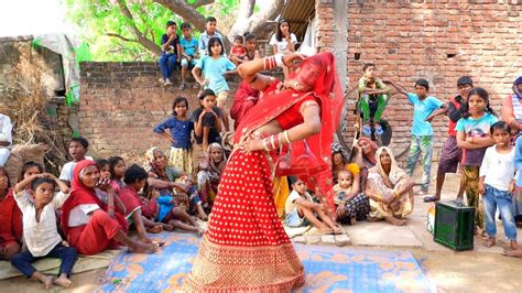 करवाचौथ पूजन के बाद नई बहू का तूफानी डांस देहाती नाचगीत सरिता यादव