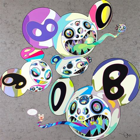 Takashi Murakami Flower Smile Print At 1stdibs