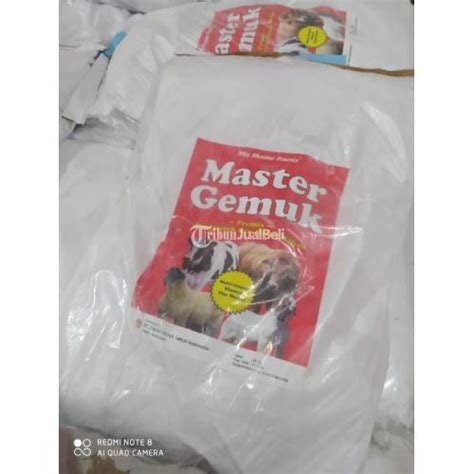 Master Gemuk Vitamin Suplemen Premix Penggemuk Dan Nafsu Makan Pakan