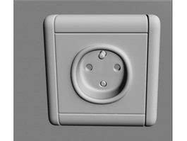 Electrical Socket D Models Free Download CadNav