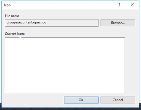 C How To Change Windows Application S Default Icon In Setup Project Stack Overflow