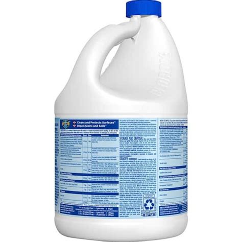 Clorox Bleach Label