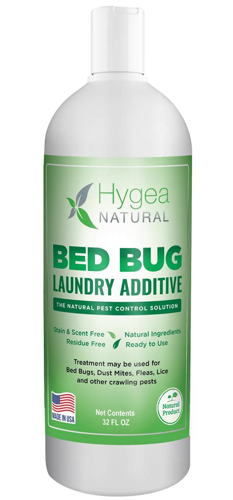 Hygea Natural Bed Bug Lice And Mite Laundry Additive Treatment Stain