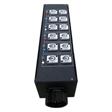 Main Input 32a Power Distribution Box With 15 Channels 16a 3pin ...