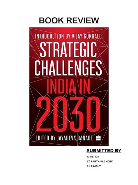Strategic Challenges In India By Parth Sachdev1 Pdf Pakistan China