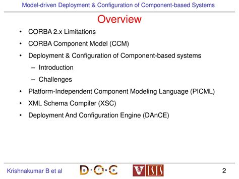Model Driven Deployment And Configuration Of Component Based Systems