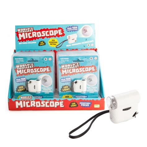 Buy Worlds Smallest Microscope Toy Sanity