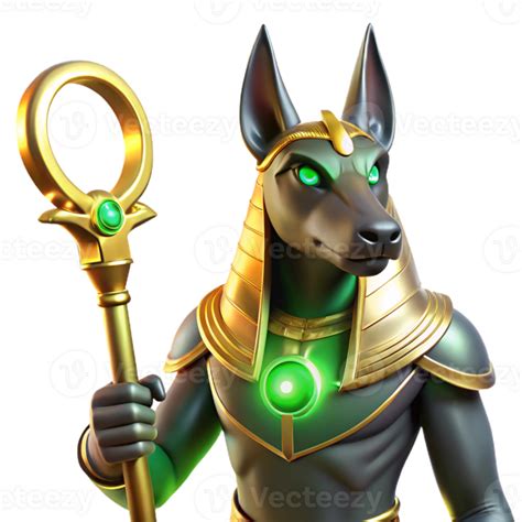 Wonderful Traditional Anubis The Egyptian God Of The Dead With A