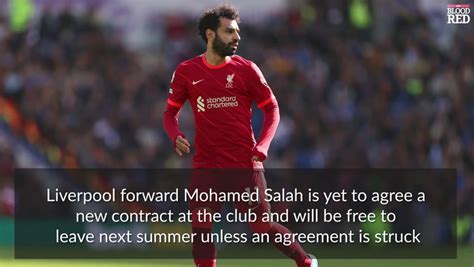 Mohamed Salah Leaves Fsg In Limbo Over Liverpool Contract And Agent