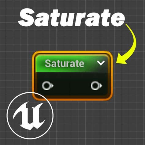 Saturate Node Explained Unreal Engine Materials Community Tutorial
