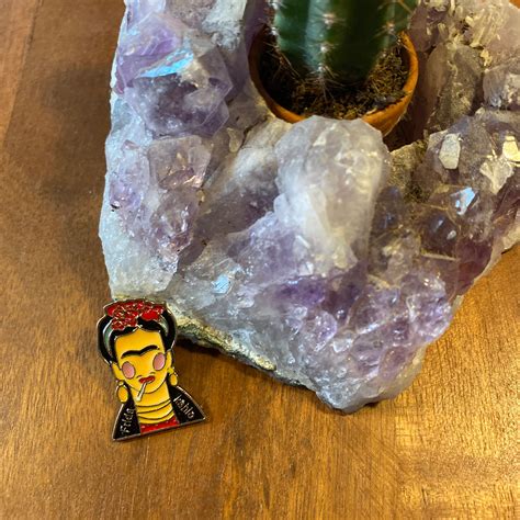 Frida Kahlo Enamel Pin Frida Kahlo Enamel Pin Frida Etsy Australia