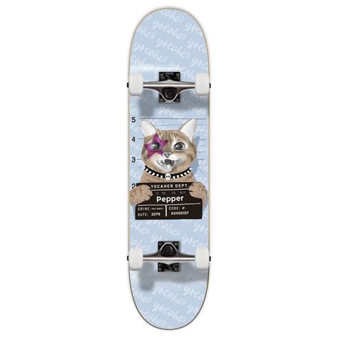 Yocaher Assembled Skateboard 31 X 7 75 Pro Canadian Maple Skate Deck