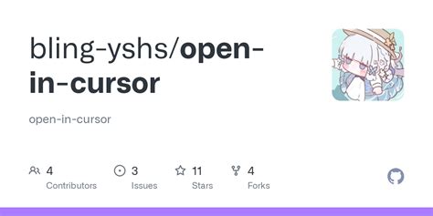 Github Bling Yshs Open In Cursor Open In Cursor