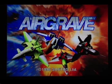 PS1 Shoot Em Up Airgrave YouTube
