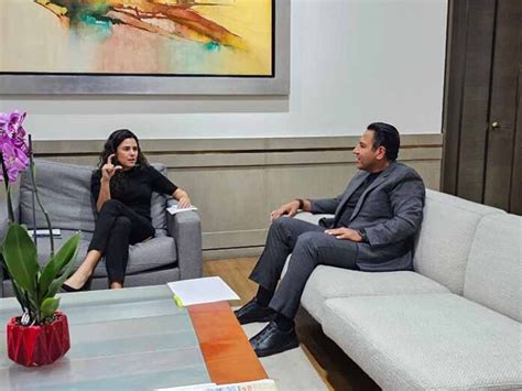 Senador Eduardo Ramírez se Reúne con Luisa María Alcalde Titular de