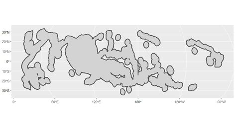 R Merging Polygons Across The Anti Meridian Date Line 180 180